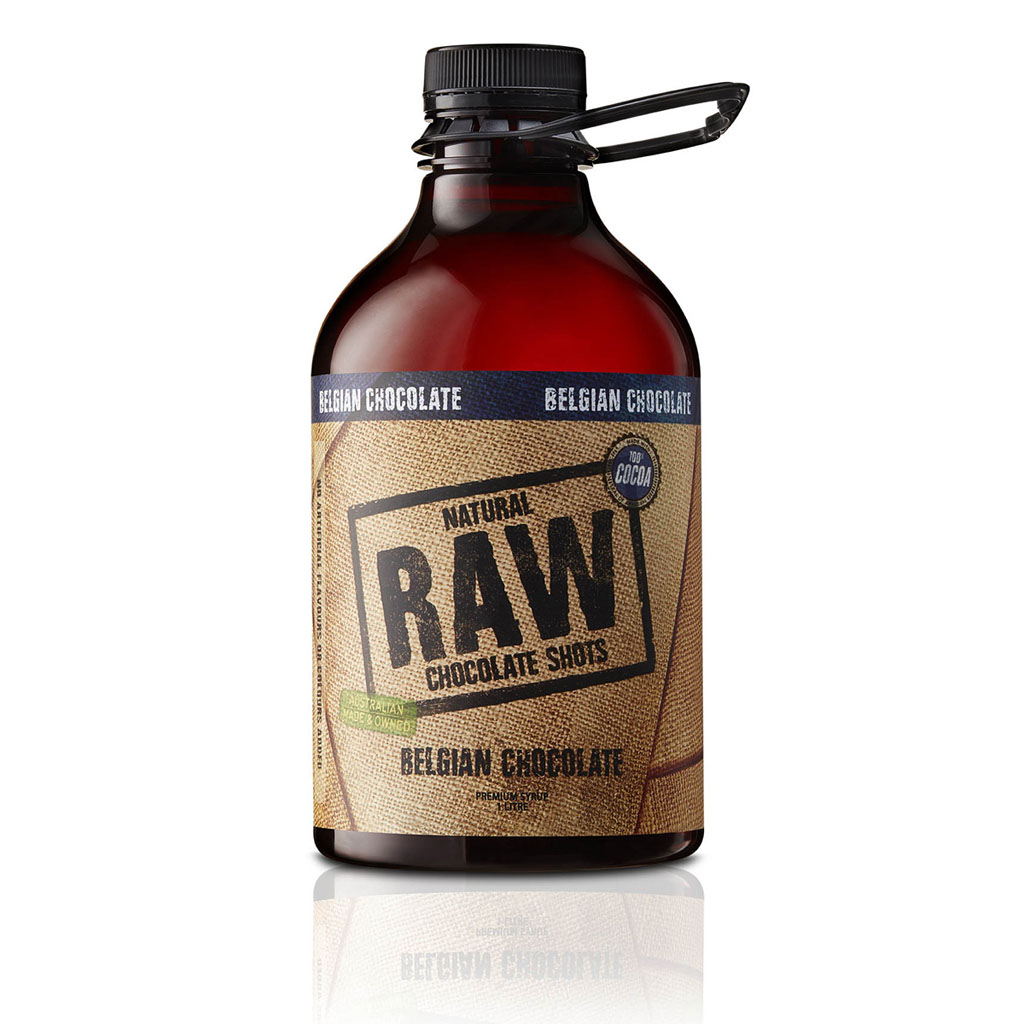 BELGIAN CHOC syrup 1L x 6 - ISM PAK